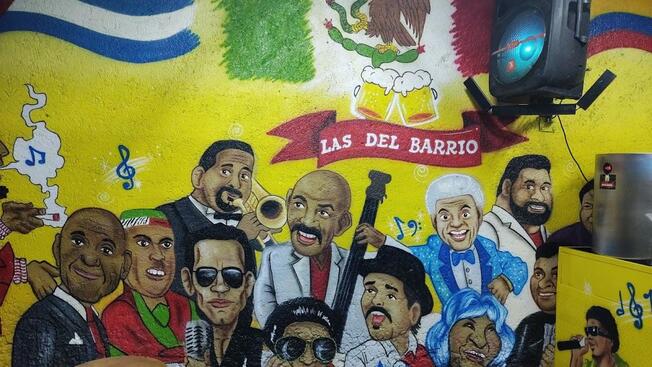 Menu at Las del barrio, Ecatepec de Morelos
