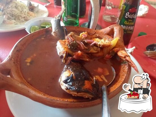 Menu at Mariscos El Pámpano restaurant, Acapulco