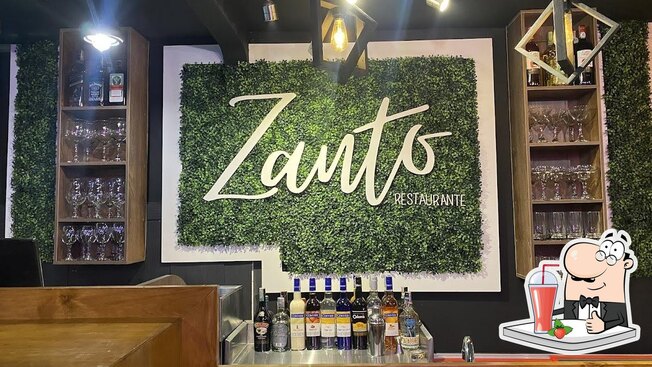 Menu at Zantó Restaurante, Bogotá
