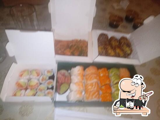 Menu au ATELIER SUSHI restaurant, Rabat