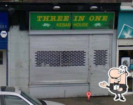 Menu at Chrissy's (Three In One) fast food, Glasgow, 146 Balmore Rd