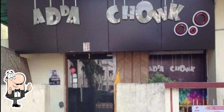 Menu at Adda Chowk, Kolkata