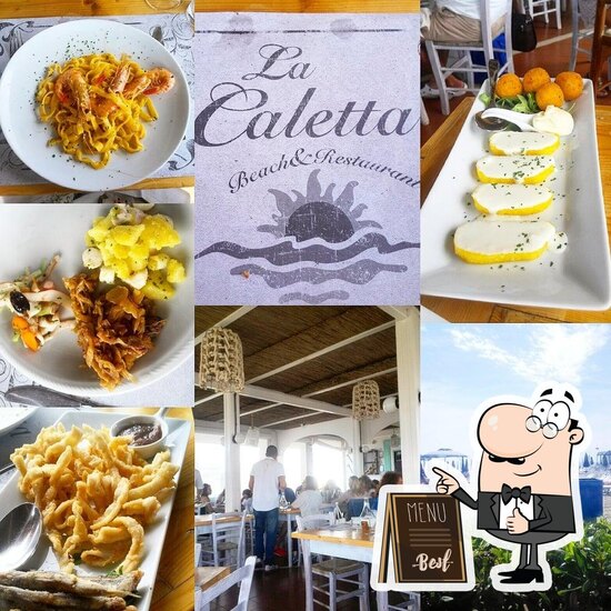 Menu at LA CALETTA BEACH CLUB, Ostia