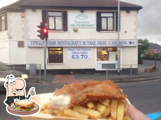 Menu at Tingley Bar Fisheries, Morley, The Chapel