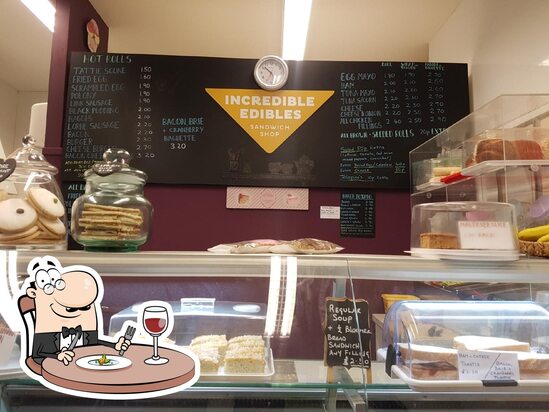 Menu at Incredible Edibles, Dundee