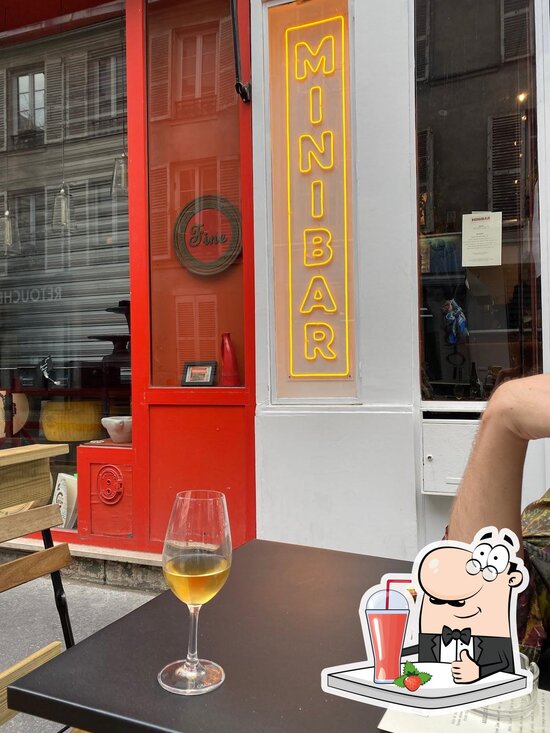 Menu at Minibar, Paris, 23 Rue de Lancry