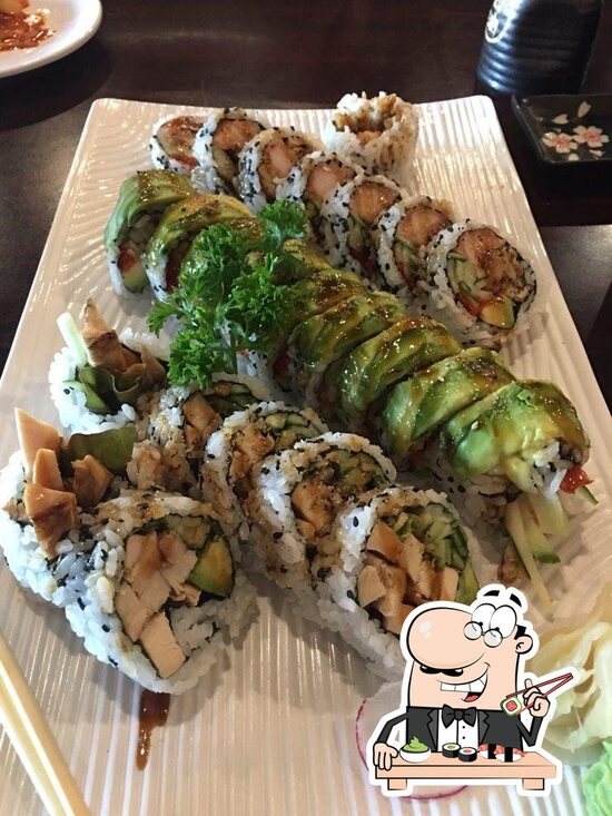 Menu at The J Sushi restaurant, Innisfil