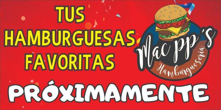Carta del restaurante Hamburgueseria Mac PP's, Ciudad del México