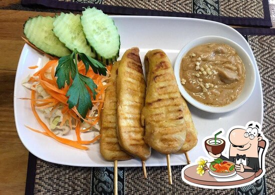 Menu at True Thai restaurant, Cairns
