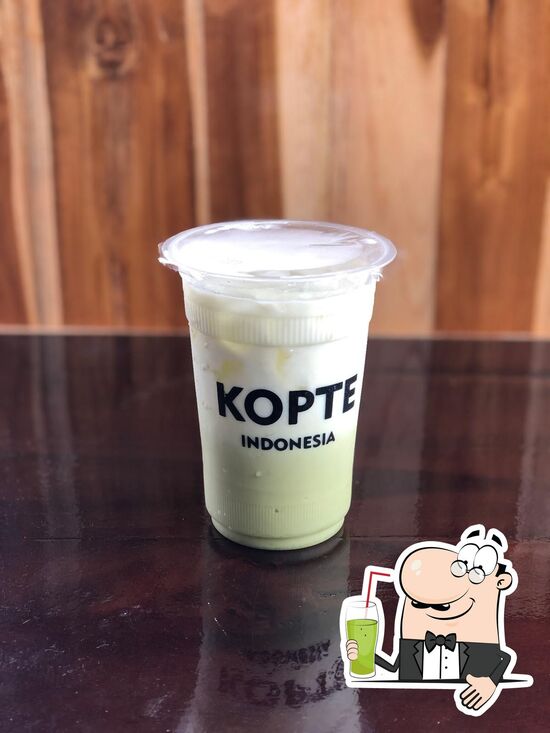 Menu at KOPTE INDONESIA cafe, Sumber Rejo
