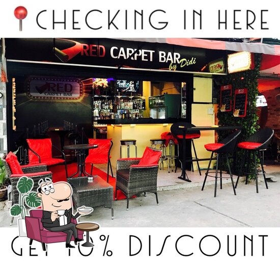 Carta de Red Carpet bar, Pattaya