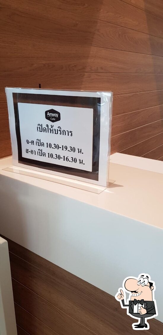 Menu at Amway Cafe, Chiang Mai