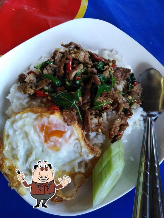Carta del restaurante สมจิตร อาหารตามสั่ง, Pak Chong
