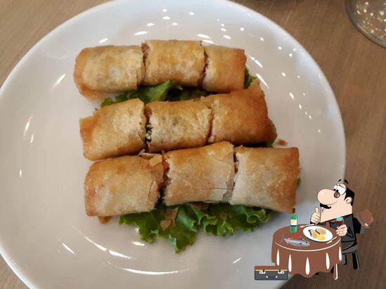 Menu at Chern Tawan restaurant, Bangkok