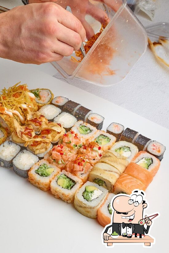 Menu at Fuji Asia Sushi, Istanbul, Bahtlı Sk. Pırlanta Göztepe Sitesi ...