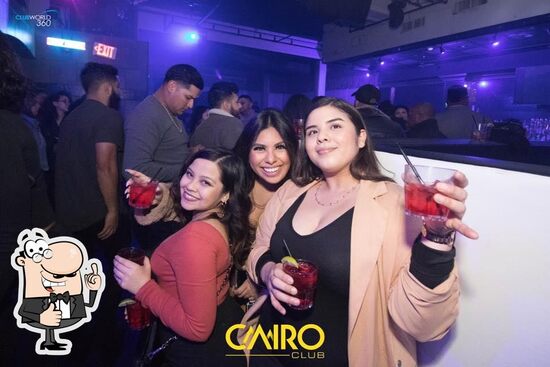 Menu at Club Cairo, Houston