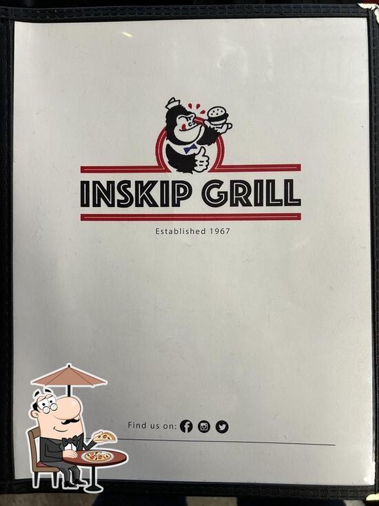Menu at Inskip Grill at Powell restaurant, Powell