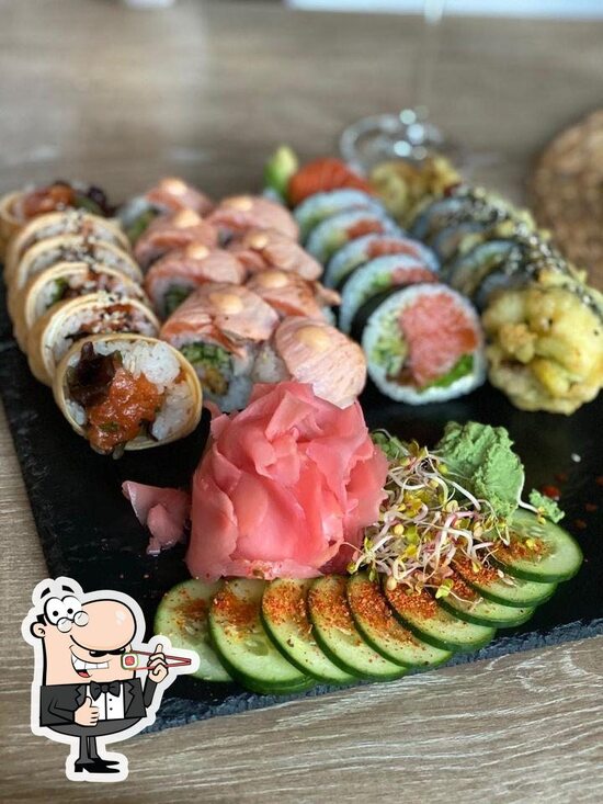Menu at Origami Sushi restaurant, Pila