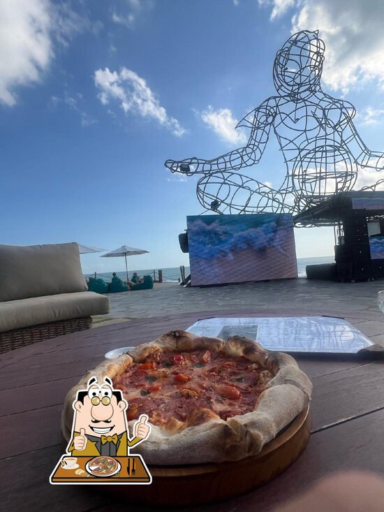 Menu at Luna Beach Club, Beraban