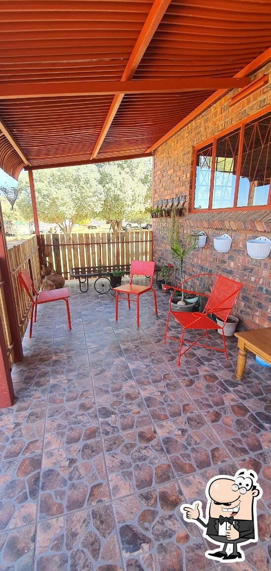 Menu au Die Rooi Kar Padstal, Afrique du Sud