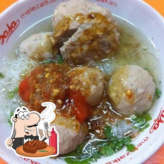 Menu at Bakso iga Bang zaki, Rancasumur