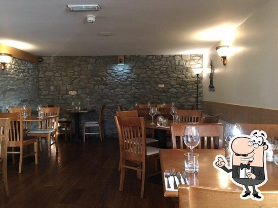Menu at The Cellar restaurant, Aberaeron
