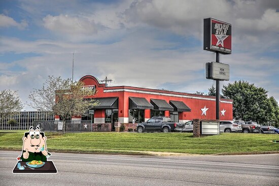 Menu at Silver Star Burgers restaurant, Madisonville