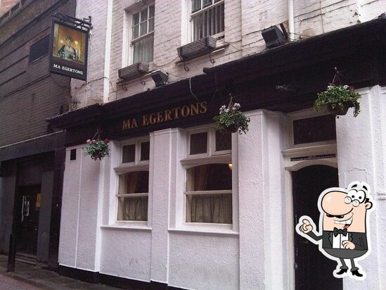 Menu at Ma Egerton's Stage Door pub & bar, Liverpool