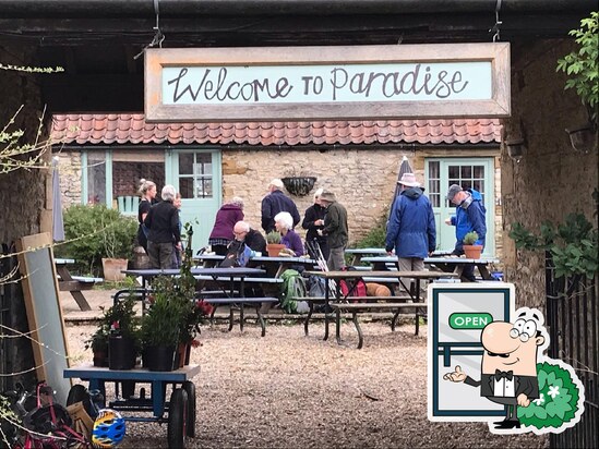 Menu at High Paradise Farm cafe, England, Boltby