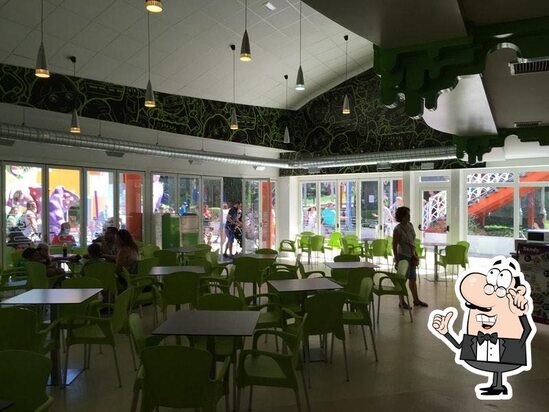 Menu at Nickelodeon Café, Madrid