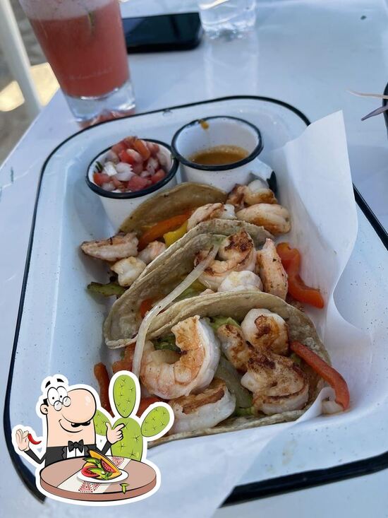 Menu at The Sand Bar, Cabo San Lucas, Calle Cormonares SN El