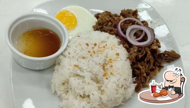 Menu at United Steak restaurant, Pasay