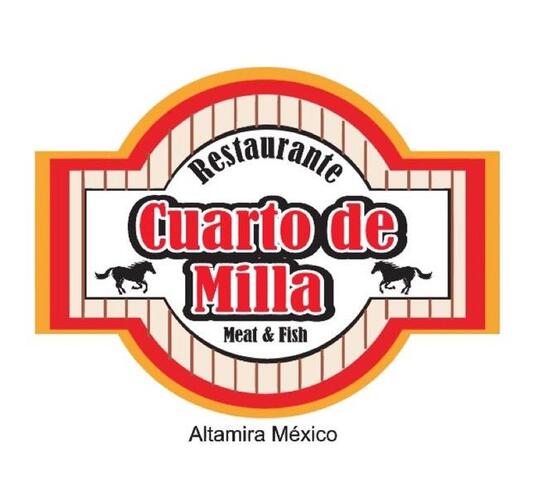 Menu at Cuarto De Milla restaurant, Altamira