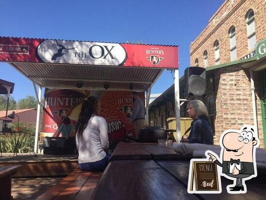Menu at Occidental Bar, Kimberley