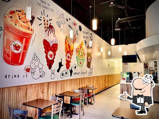 Menu at Bubbles and Puffles, Akron