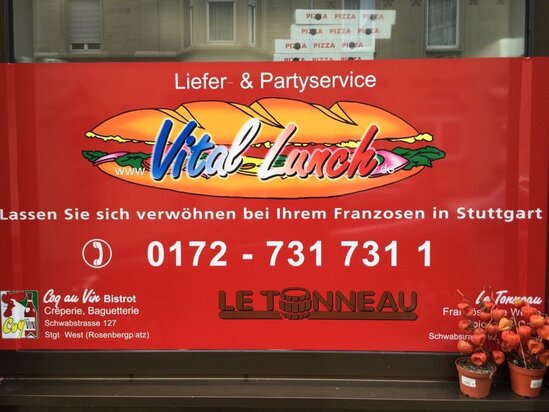 Speisekarte von Le Tonneau Bistro restaurant, Stuttgart, Schwabstraße 92