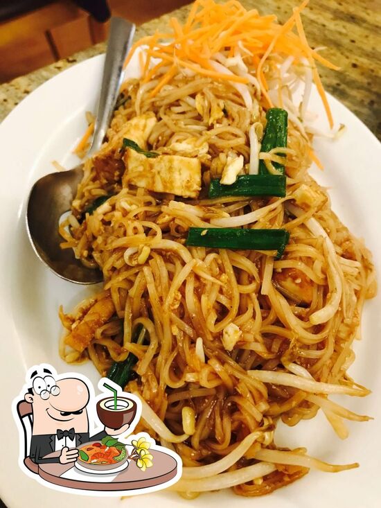 Menu at Pad Thai restaurant, Honolulu