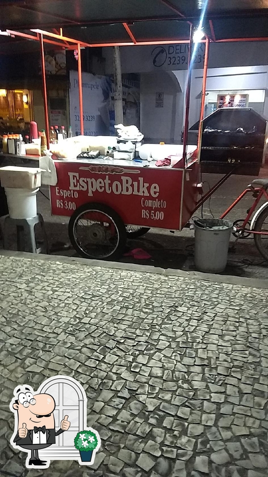 Menu em Espeto bike restaurante, Belém