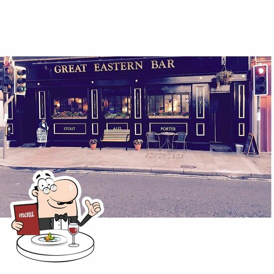 Menu at The Great Eastern pub & bar, Belfast