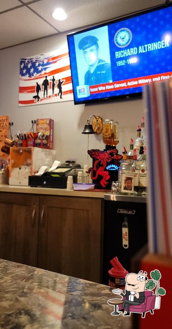 Menu at The American Legion, Williston