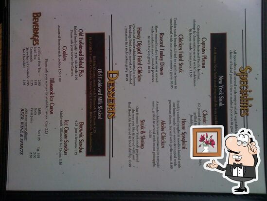 Cornerstone Cafe, Rainier - Restaurant menu, prices and reviews