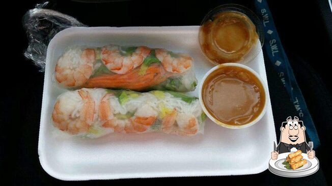 Menu at Crispy Spring Roll restaurant, Ottawa, Maxime St