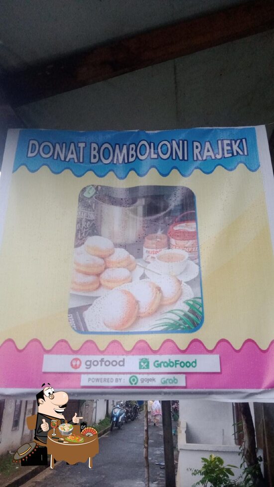 Menu at Donat Bomboloni Rajeki, Pontianak