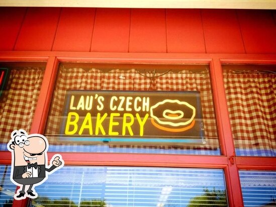 Menu at Lau's Czech Bakery, New Prague