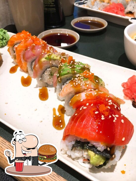 Menu at Tokyo Joe's sushi restaurant, Richmond, Ackroyd Rd #130