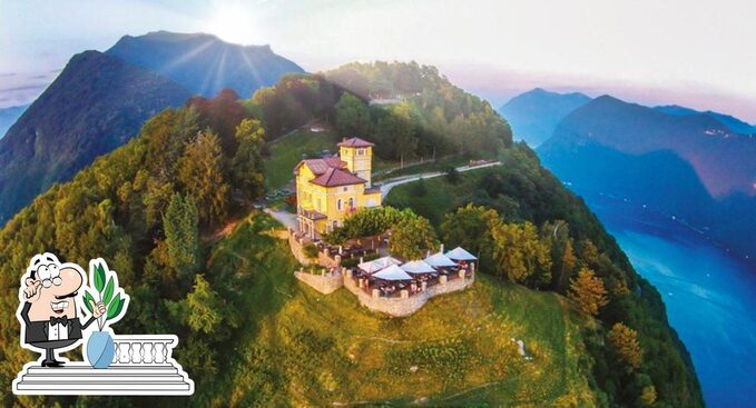 Speisekarte von Ristorante panoramico Vetta Monte Brè, Lugano