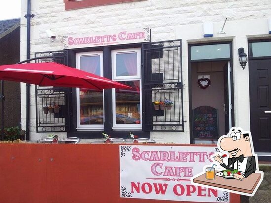 Menu at Scarlett's Cafe, Falkirk, 12 Union Road