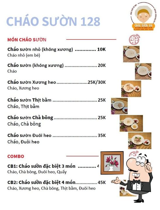 Cháo Sườn Bà Ngoại - 128, Ho Chi Minh City - Restaurant menu, prices ...