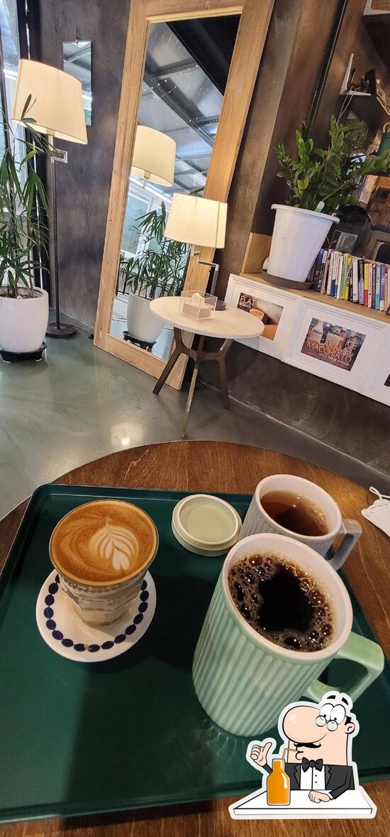 Menu at Coffee Duck, Seoul