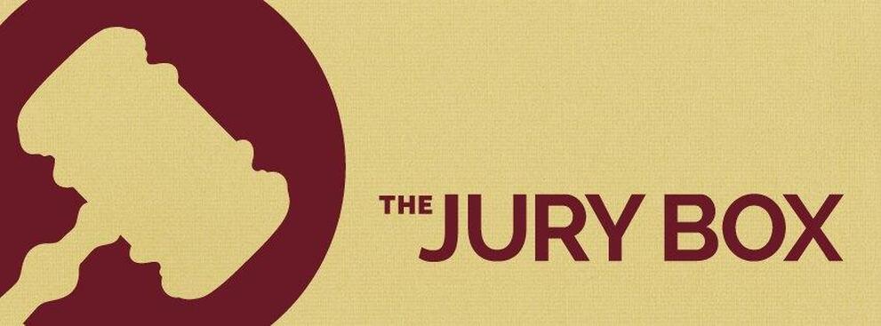 Menu at Jury Box restaurant, Dayton, 300 College Ave